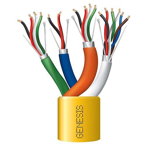 Genesis 32965002 Plenum Composite Access Control Cable, 500' (152.4m ...
