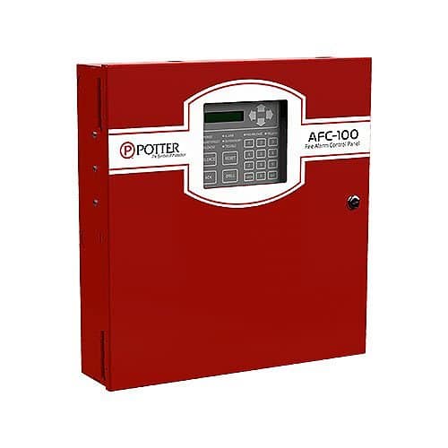Potter AFC-100 Analog/Addressable Releasing Fire Alarm Control Panel ...