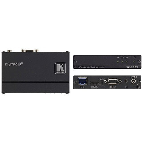 Kramer 50-80021090 TP-580T 4K HDMI Bidirectional RS232 Twisted Pair HD ...