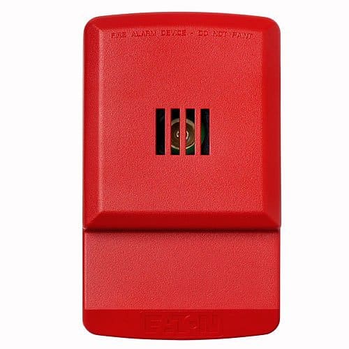 Eaton ELHNR Wheelock Eluxa LED Horn, Wall, 12/24V, Indoor, Red – Fire ...