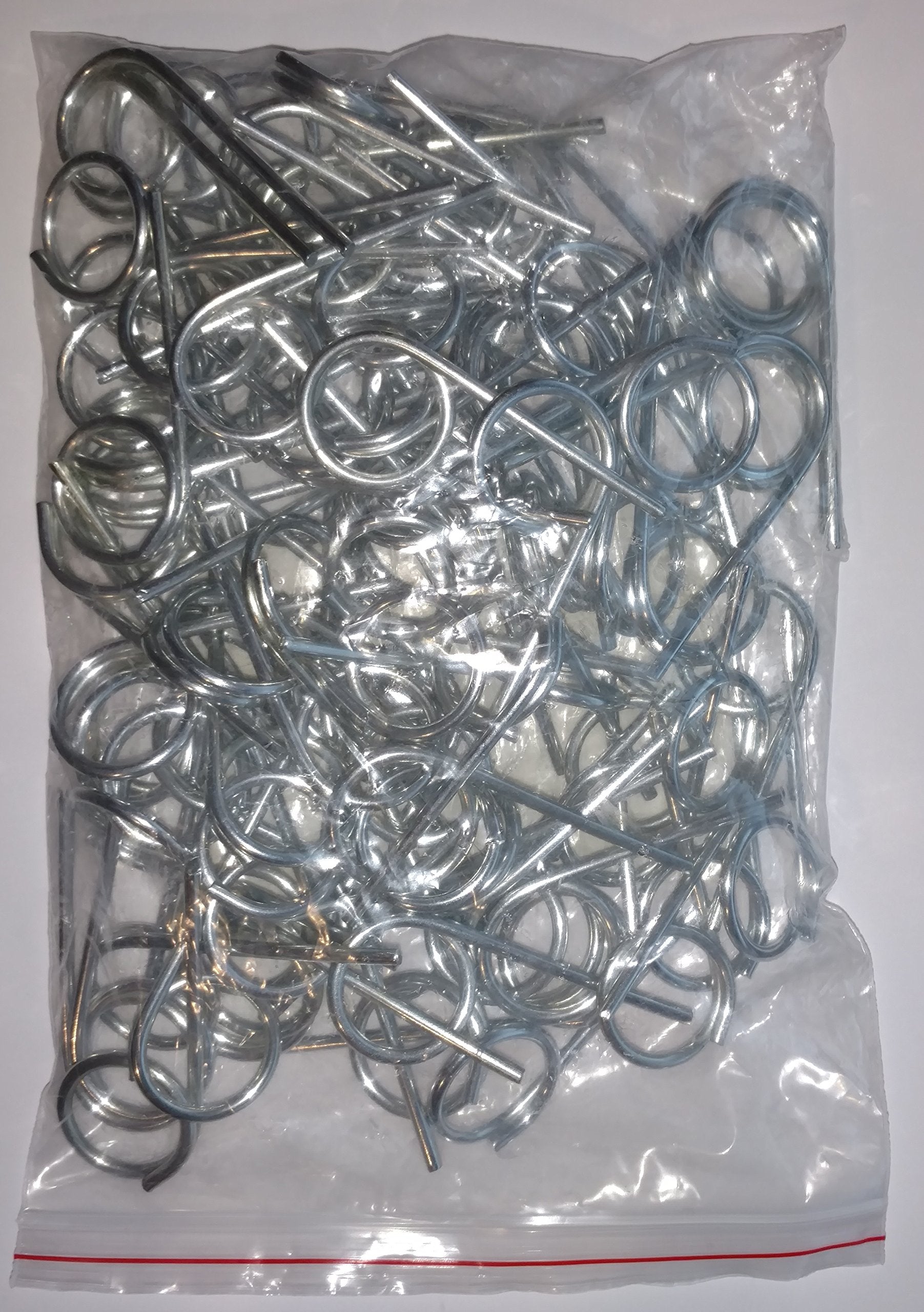 (Lot of 100) Fire Extinguisher Steel Lock Pins, Pull Pins for those Bu ...