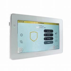 Intrusion Honeywell 6290W Touch Center 7" Color Wireless Touchscreen ...