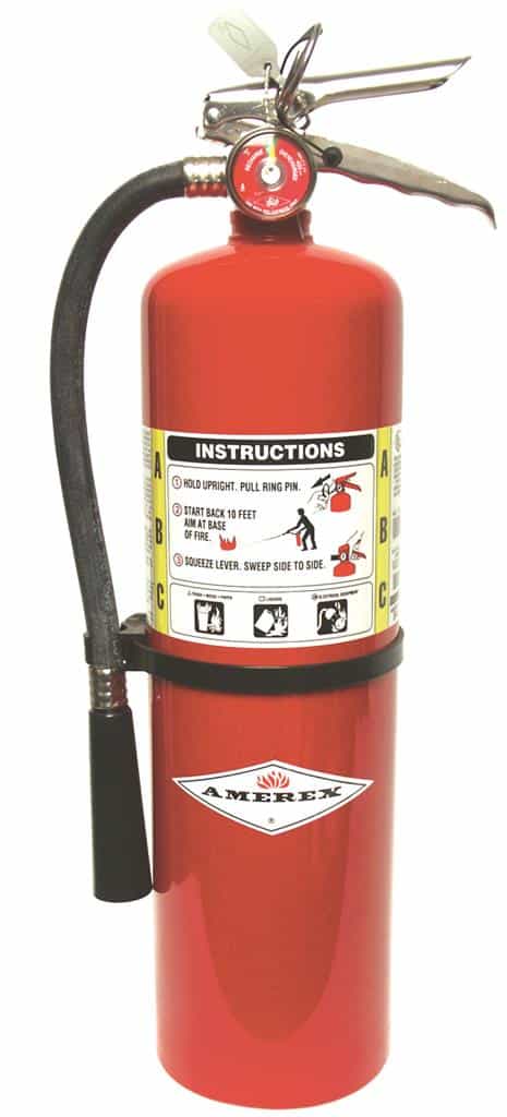 Amerex B441, 10lb ABC Dry Chemical Class A B C Fire Extinguisher with ...