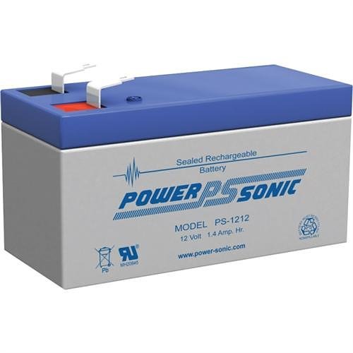 Power Sonic PS-1212F1 PS Series, 12V 1.4Ah SLA Battery