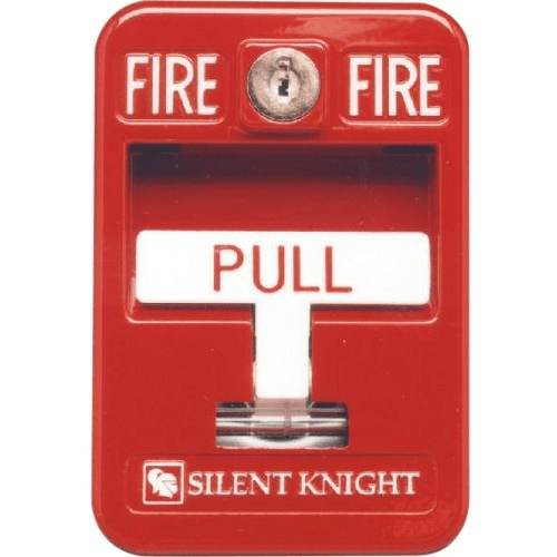 Silent Knight Single Action Manual Pull Station - Fire and Safety Plus