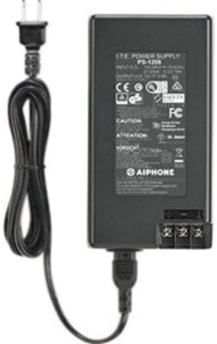 Aiphone PS-1208UL 12V DC Power Supply, 0.8A, UL Listed