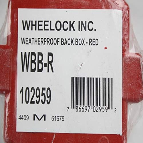 Eaton Wheelock Weather Resistant Back Box - Fire and Safety Plus