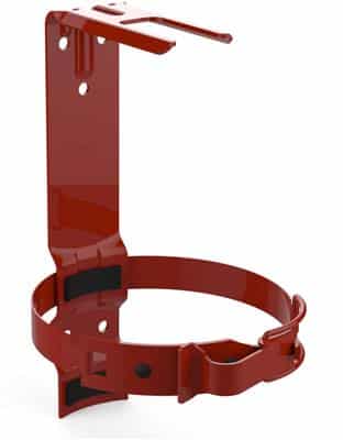 Amerex 889 Wall Strap Bracket 10 lb. 5” Dia. “Fork” Style - Fire and ...