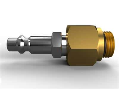 Amerex 03610 Hydrotest Adapter Valve 1”-12 UNF