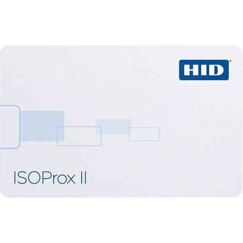 HID 1386LGSMN ISOProx II 1386 Printable Proximity Card 100PK