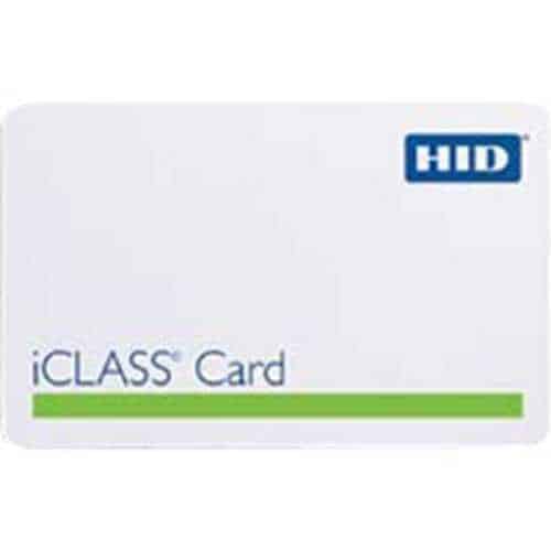 HID 2002PGGMN iCLASS 200X 16K/16 Printable PVC Smart Card 100PK