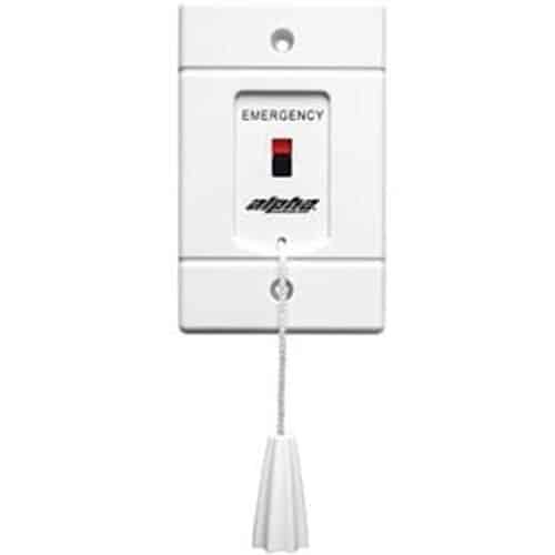 Alpha SF119/2A Emergency Pull Cord Station with Red Indicator
