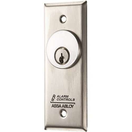 Alarm Controls MCK-4-2 Mortise Cylinder Key Switch Station
