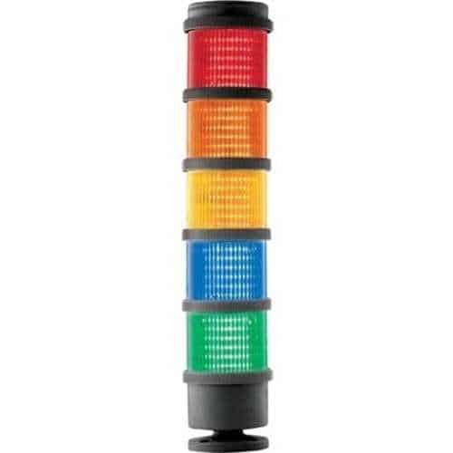 Edwards Signaling 270LEDSR24ADB 200 Class 70mm Stacklight