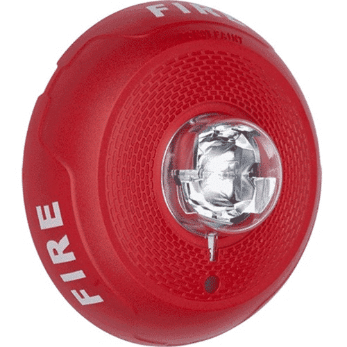 System Sensor SCRL Selectacble Multi-Candela Strobe, Ceiling Mt, Red ...