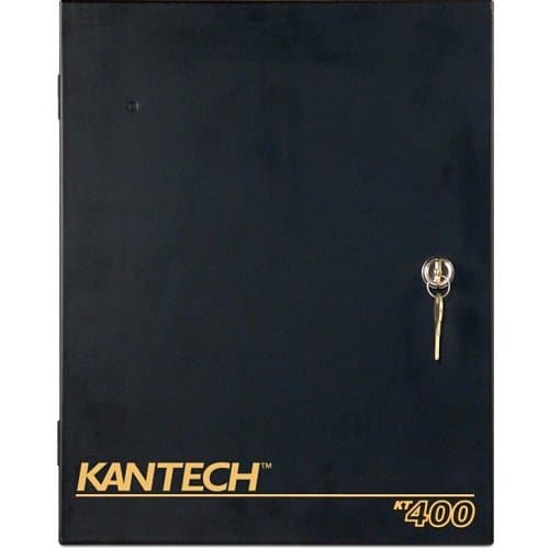 Kantech KT-400-CAB Metal Cabinet with Lock and Keys, Black