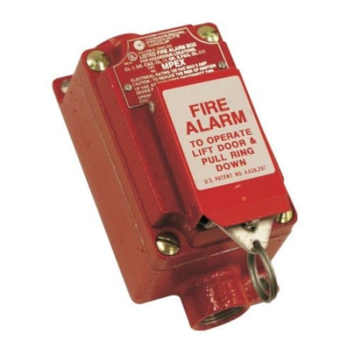 Potter MPEX Federal Signal Explosion Proof Manual Pull Station