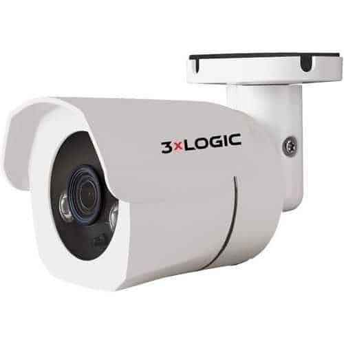 3xLOGIC VX-5M4-MB-IW VISIX 5MP Outdoor Mini Bullet IP Camera