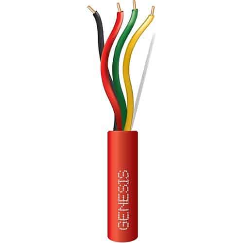 Genesis 43125504 16/4 Solid Riser Fire Alarm Cable, 500' (152.4m ...