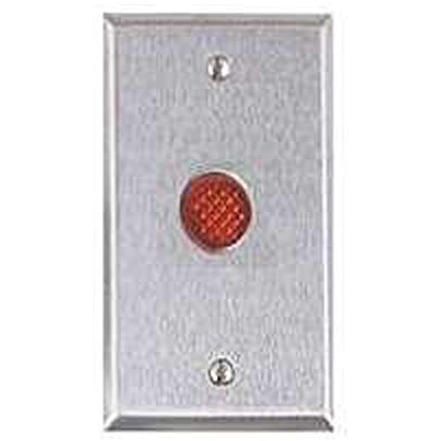 Alarm Controls RP-28L Remote Wall Plate with 1/2" Red LED
