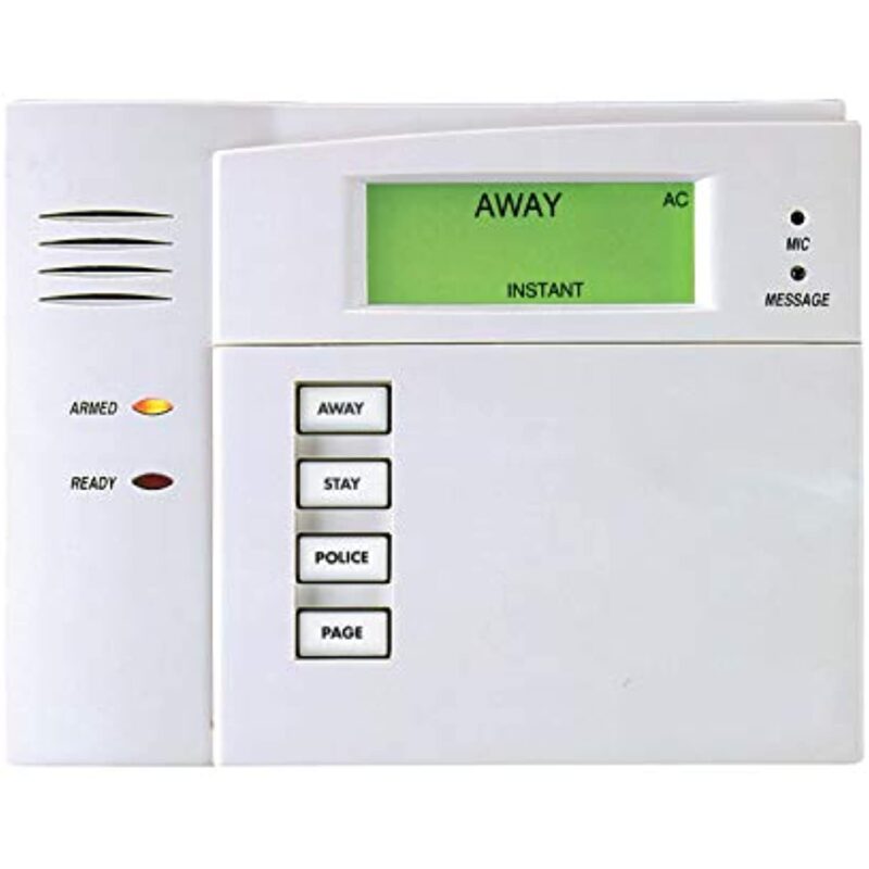 Honeywell Home 6150RF Fixed Display Keypad for VISTA Systems, English