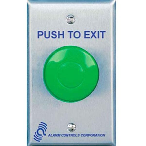 Alarm Controls Corp. 1.5 PNEUMATIC EXIT BUTTON - AC-TS14