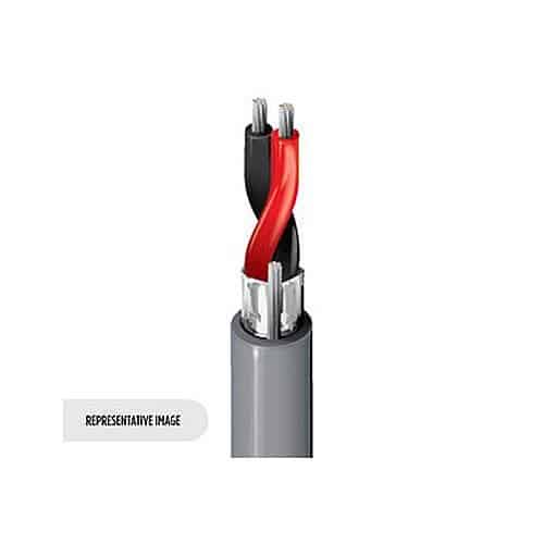 Belden 9451 008Z1000 Audio Cable, 1 Pair, 22 AWG TC, Shielded, Riser