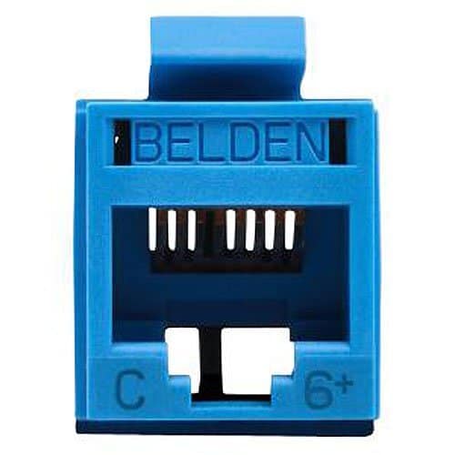 Belden RV6MJKUBL-S1 REVConnect CAT6+ Modular Jack