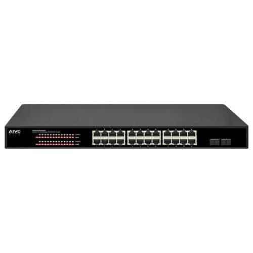 Avycon AVN-S24-2P24W400G-SP 24 Port 400w Gigabit PoE Switch