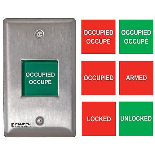 Camden CM-AF500 Single Gang LED Illuminated Annunciator