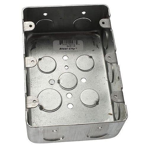 Fire-Lite 10103 Three-gang Electrical Box for Semi-flush Mount Applications