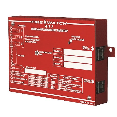 Fire-Lite Firewatch 411 Slave Digital Alarm Communicator