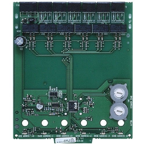 Fire-Lite CRF300-6 Six-Relay Control Module, Six Form-C Relays