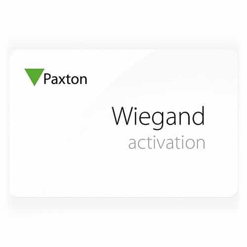 Paxton 125-201-US Wiegand Activation Card, NET2, 125 Kilohertz with ...