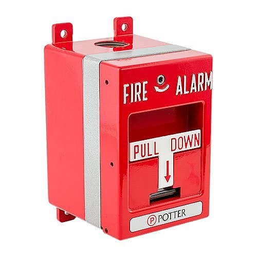 Potter RMS-6T-EXP-WP Explosion-Proof Manual Fire Alarm Pull Station