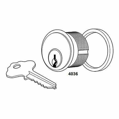 Adams Rite 4036-01-02-628 Mortise Cylinder for MS