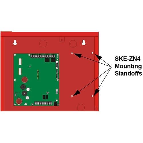 Silent Knight SKE-ZN4 Voice Evacuation Four Zone Audio Splitter