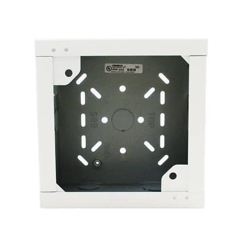 Eaton Wheelock SBB-W Backbox, Surface, White