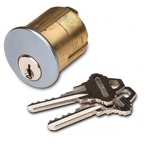 SDC CYL-6KAQ Mortise Cylinder for Key Switches,