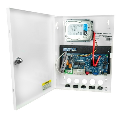 Speco N16WNRX6TB 16-PoE Port Wall Mount NVR