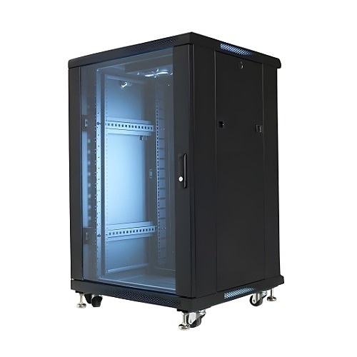 VMP EREN-18E Rack Cabinet and Frame, 18U Floor Cabinet