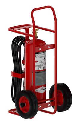 Amerex 497 50lb Purple K Stored Pressure Wheeled Unit