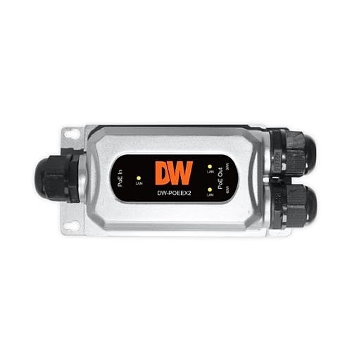 Digital Watchdog POEEX2 2-Port Gigabit Waterproof PoE Extender